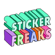 Ack! Ack! Ack! Sticker – STICKER FREAKS