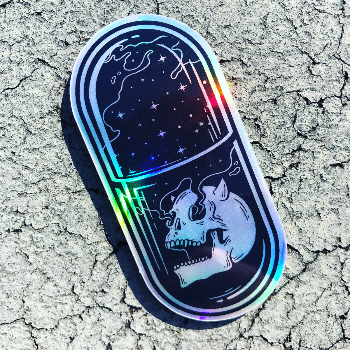 Moonlight Pill Sticker – STICKER FREAKS