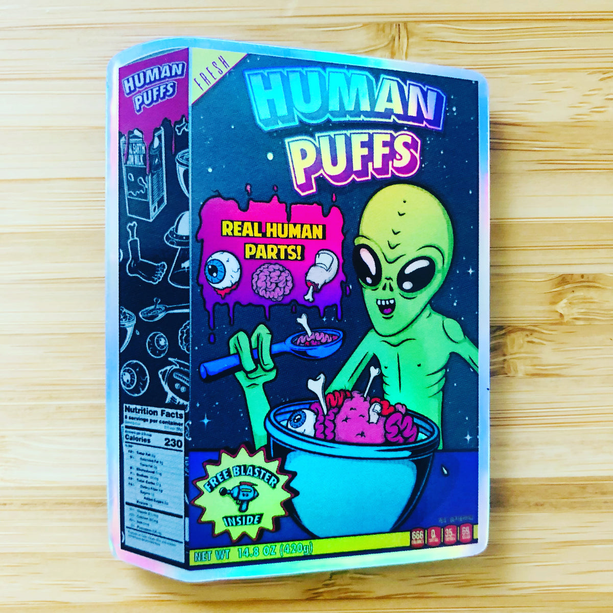 Human Puffs Sticker – STICKER FREAKS