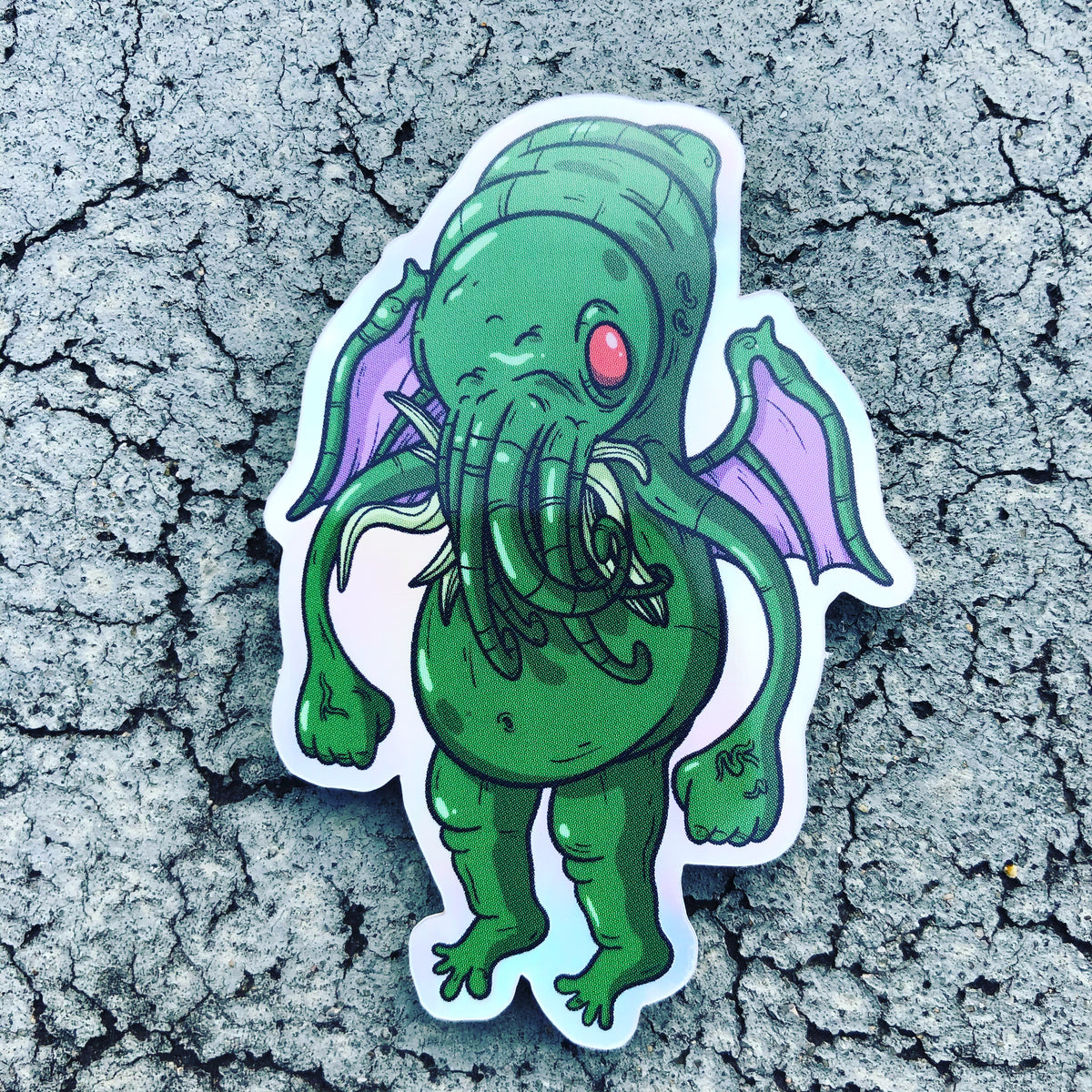 Cthulhu Boy Sticker – STICKER FREAKS