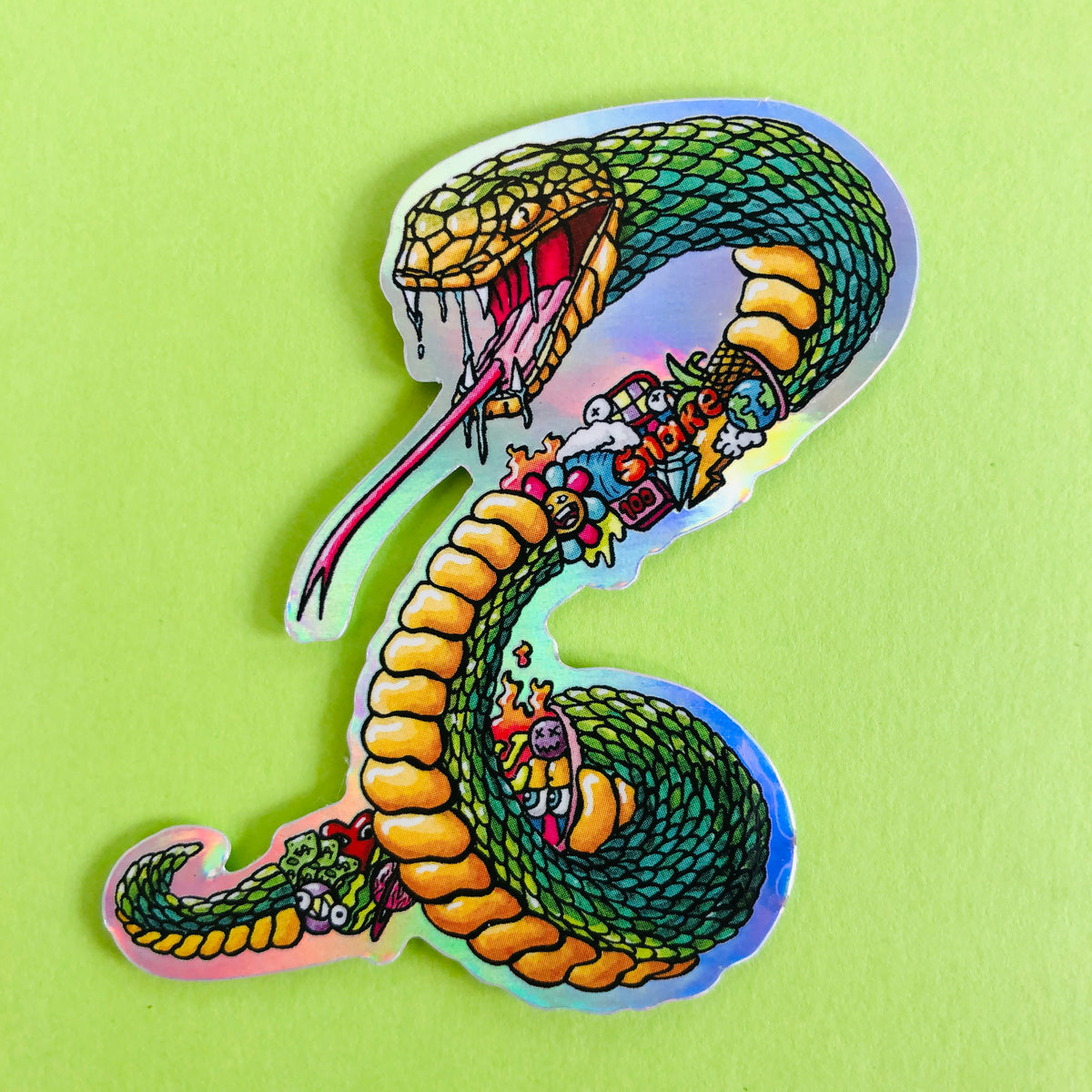 Snake Bite Sticker – STICKER FREAKS