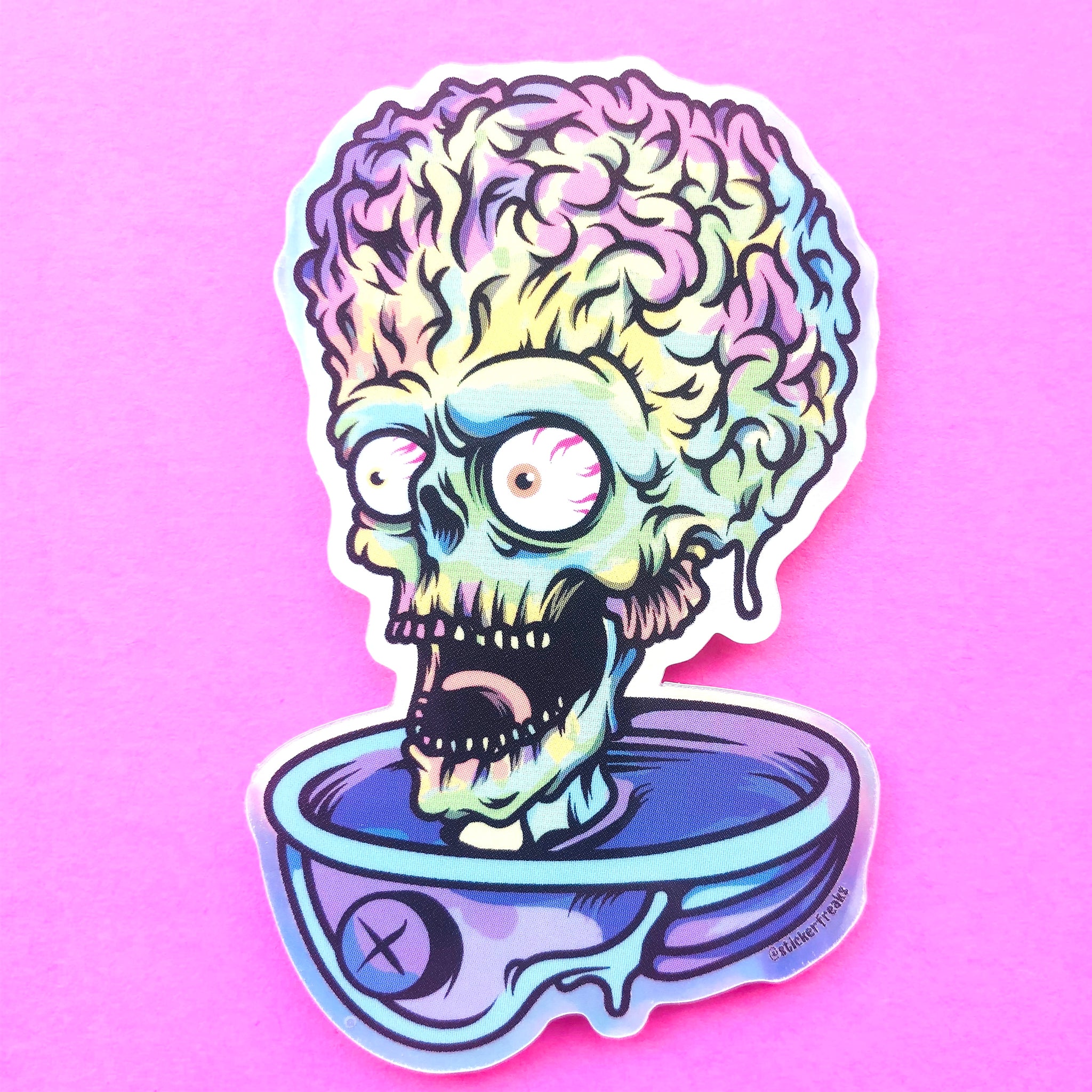Ack! Ack! Ack! Sticker – STICKER FREAKS
