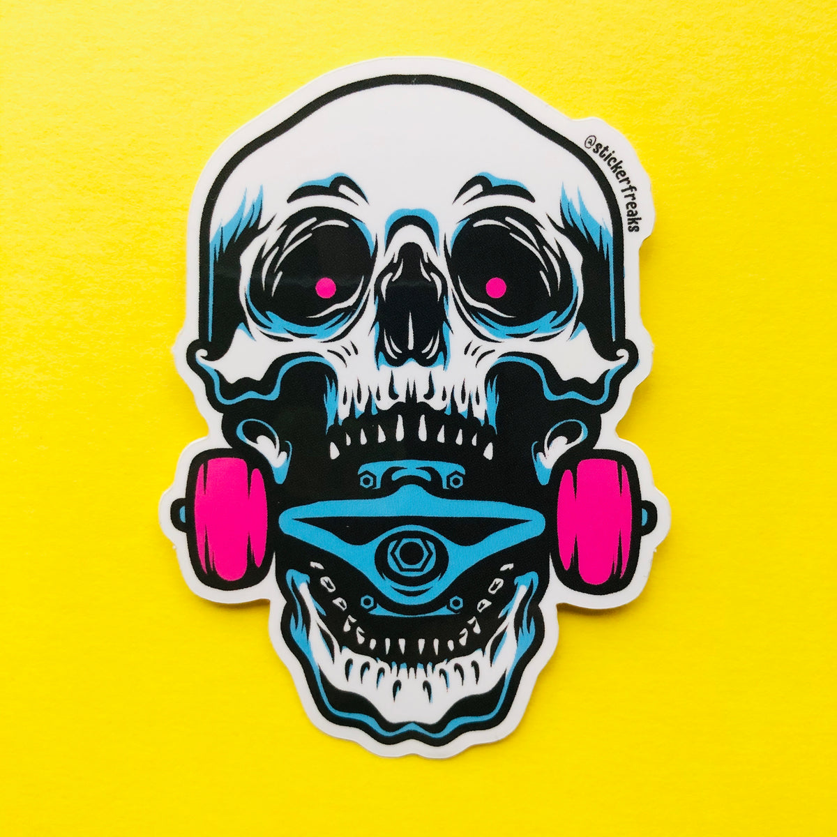 Skate Jaw Sticker – STICKER FREAKS